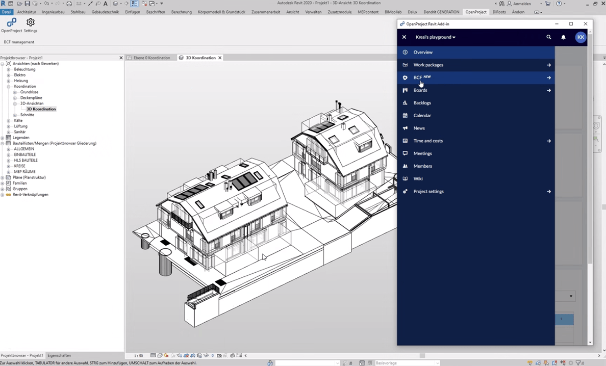 Revit add-in (BIM feature) Revit add-in (BIM feature)